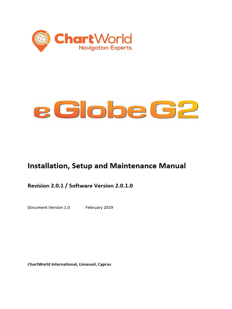 EGlobe G2 Installation Setup and Maintenance Manual Rev 2.0.1 February ...