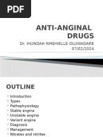 GTN Infusion Protocol | PDF | Causes Of Death | Angiology