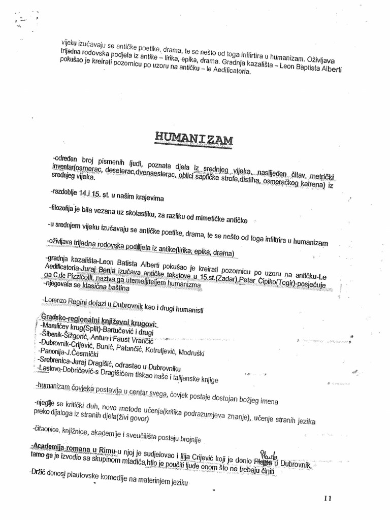 Humanizam | PDF