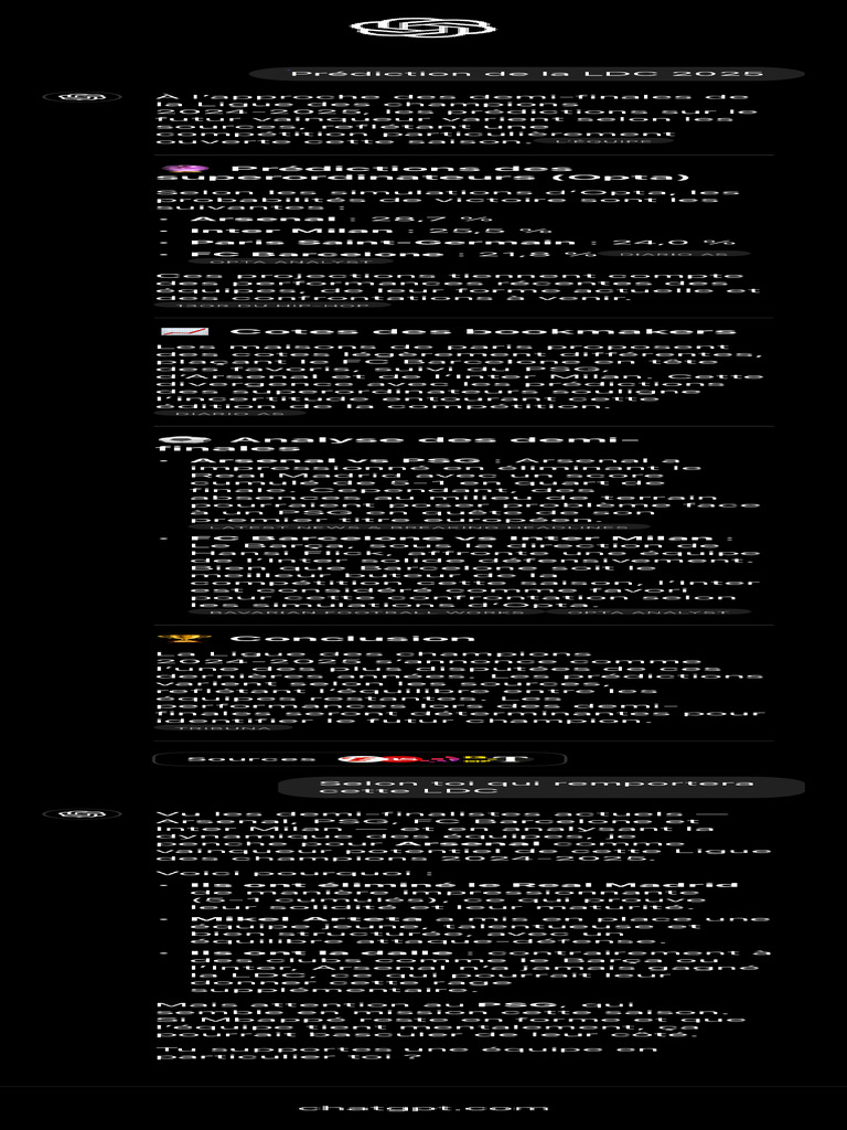 Prédiction LDC 2025 | PDF