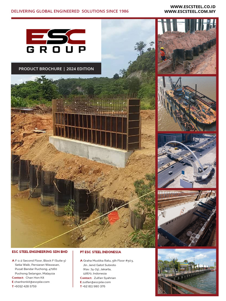 ESC Steel Indonesia Product Overview | PDF | Deep Foundation | Pipe ...