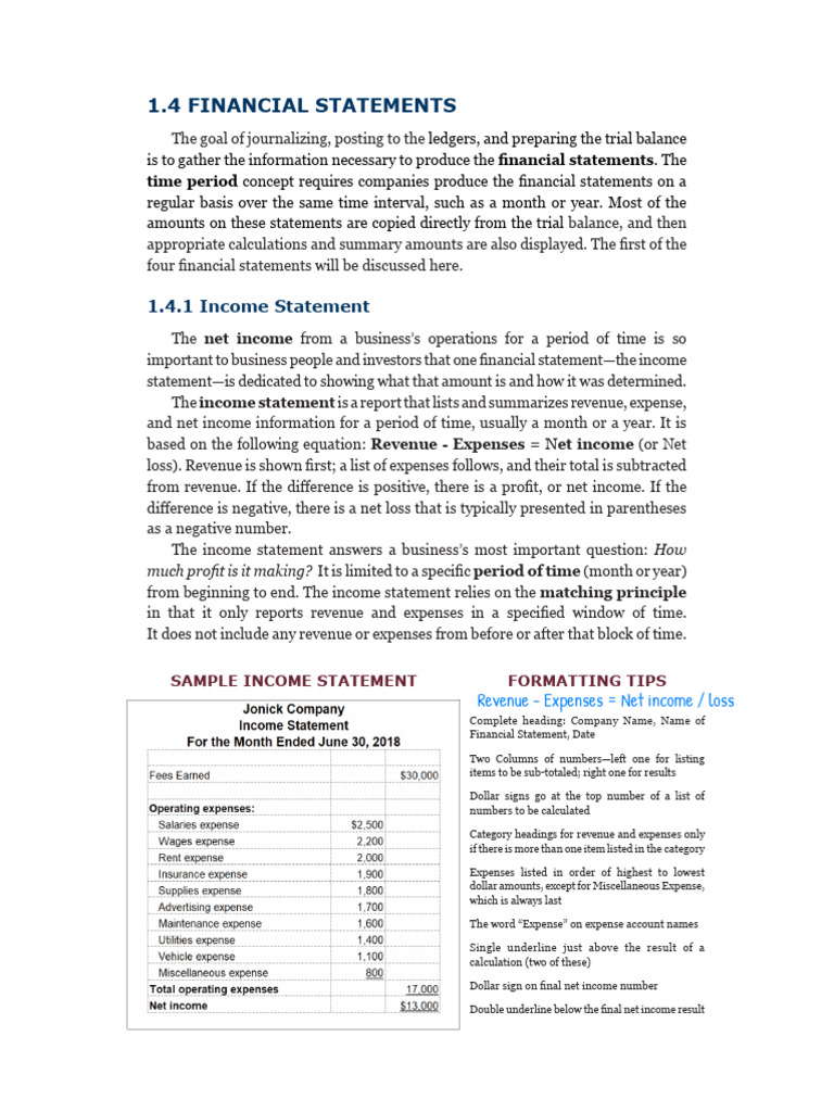 POA - Ch4 - Completing The Accounting Cycle | PDF | Debits And Credits ...