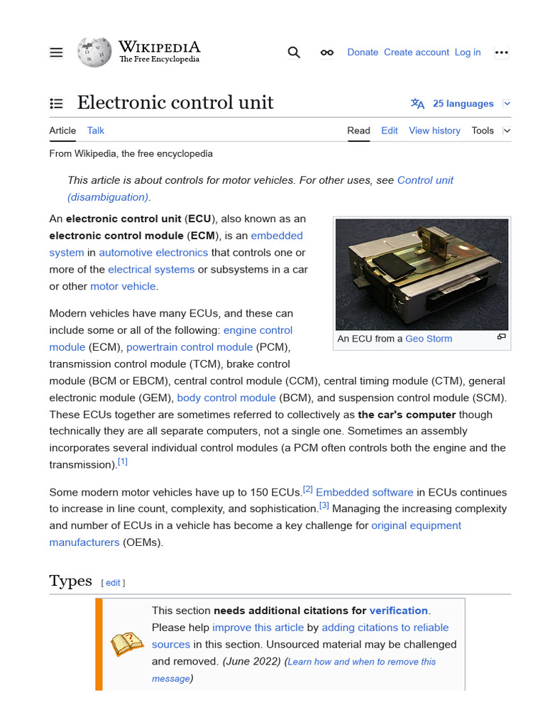 Ecu Infos | PDF | Computing | Automotive Technologies
