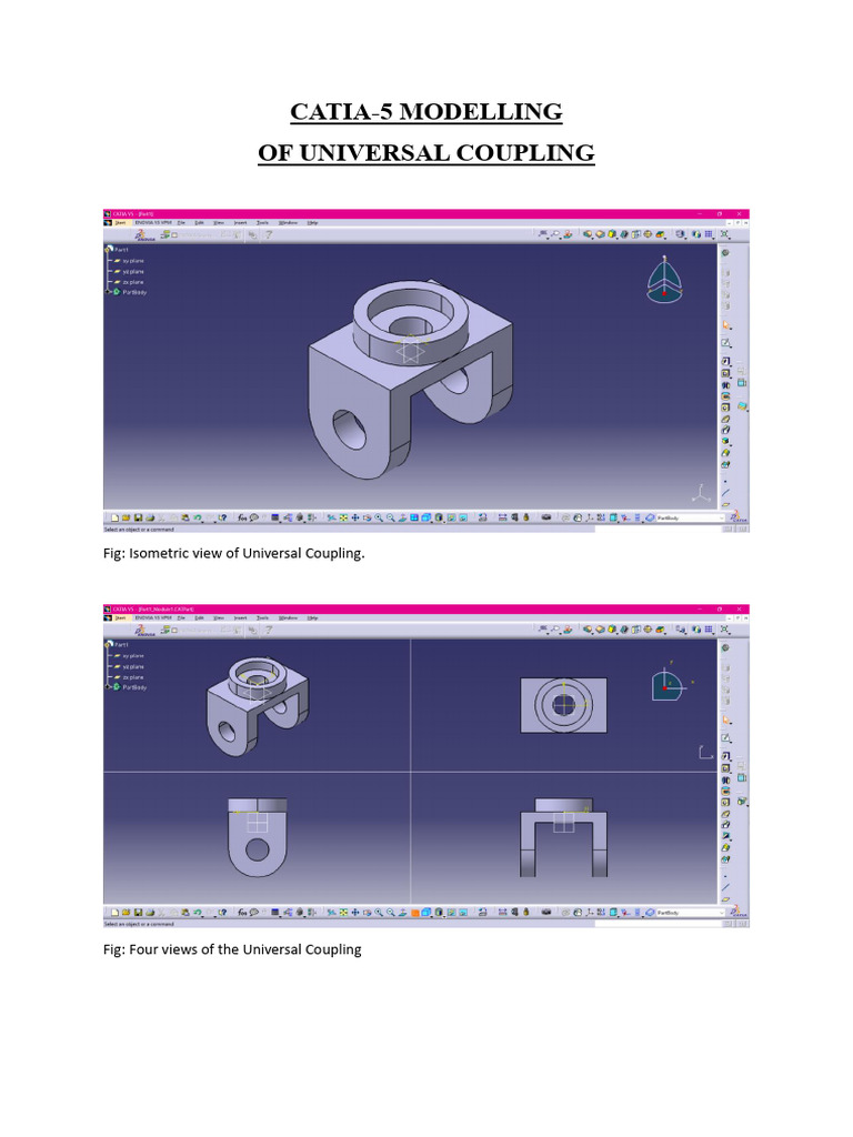 CATIA-5 Modeling Techniques Overview | PDF