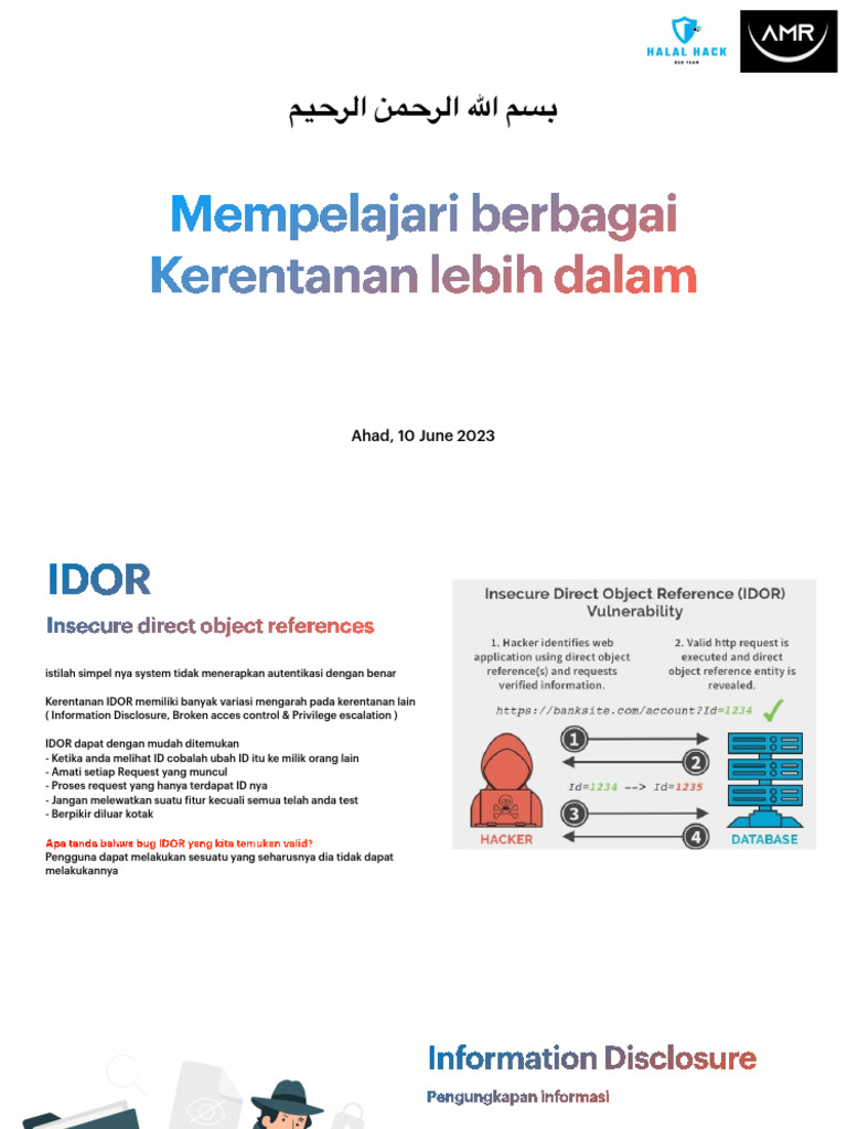 IDOR | PDF