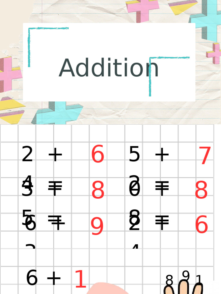 Addition Easy Addition Year 1 | PDF