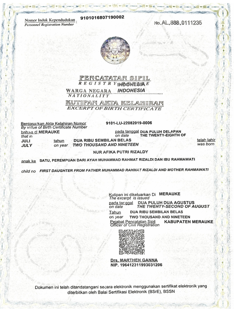 Afika Aqila Akte | PDF