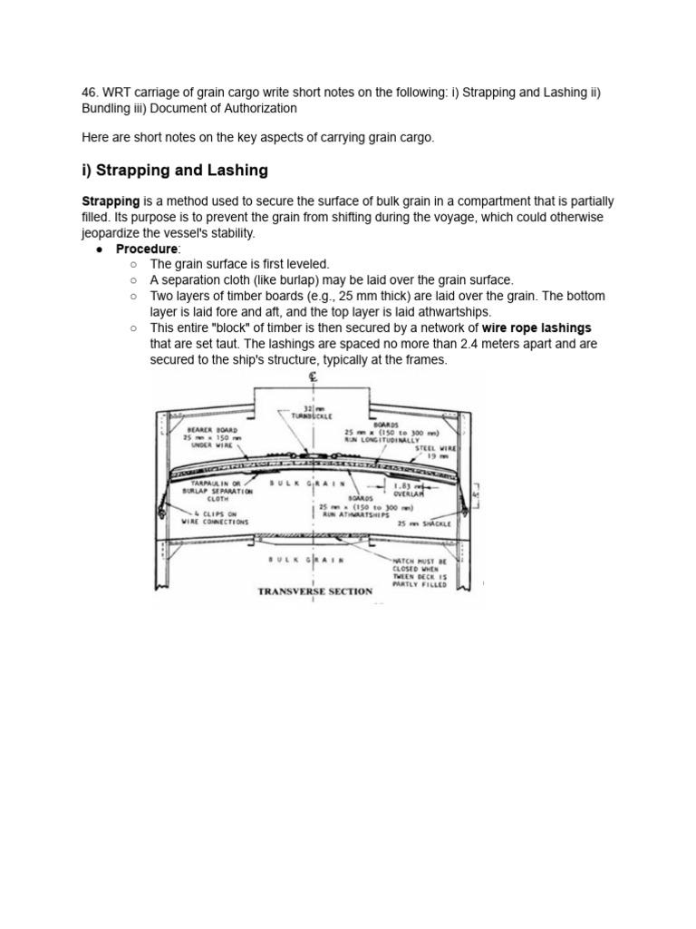 Strapping and Lashing | PDF | Ships | Cargo