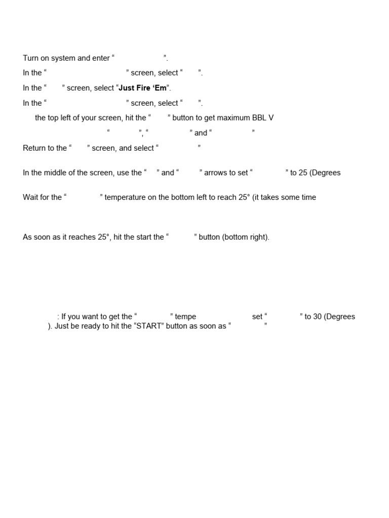 BBL HandPiece Cooling Test Instructions | PDF
