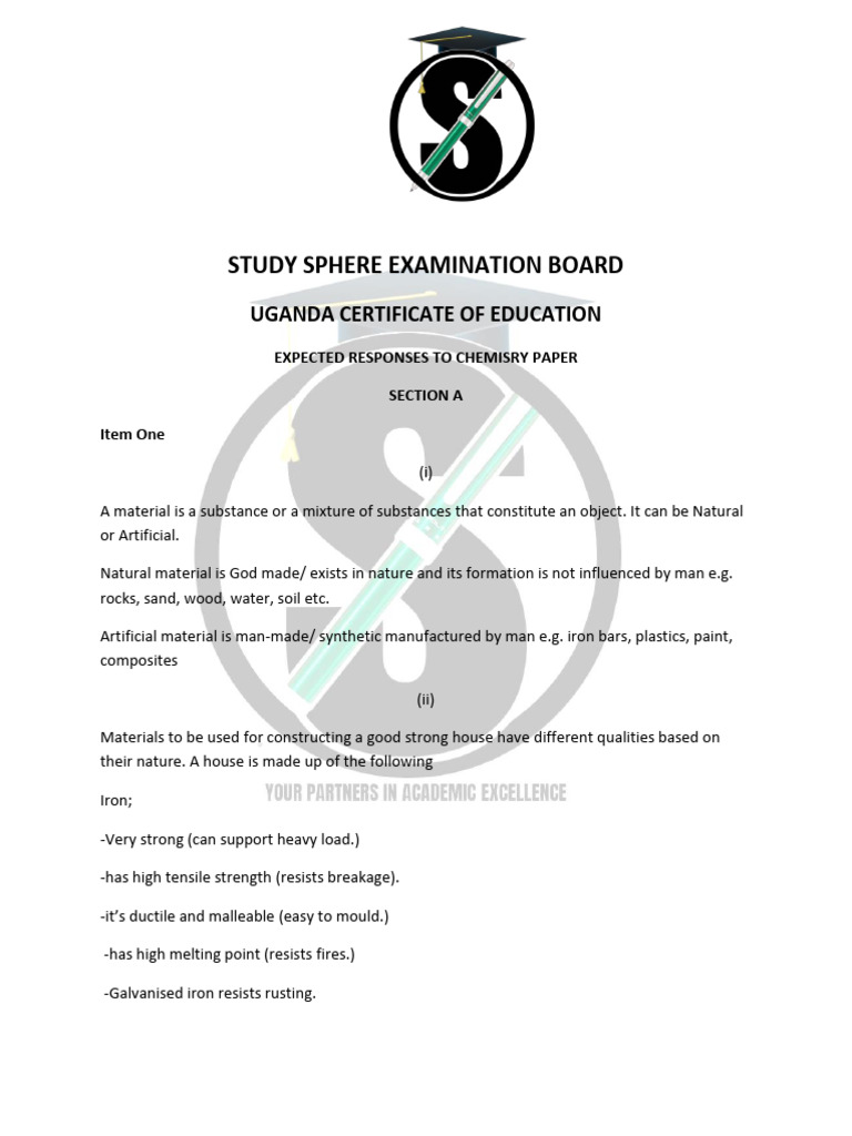 Sseb Chemistry Responses | PDF | Deforestation | Charcoal