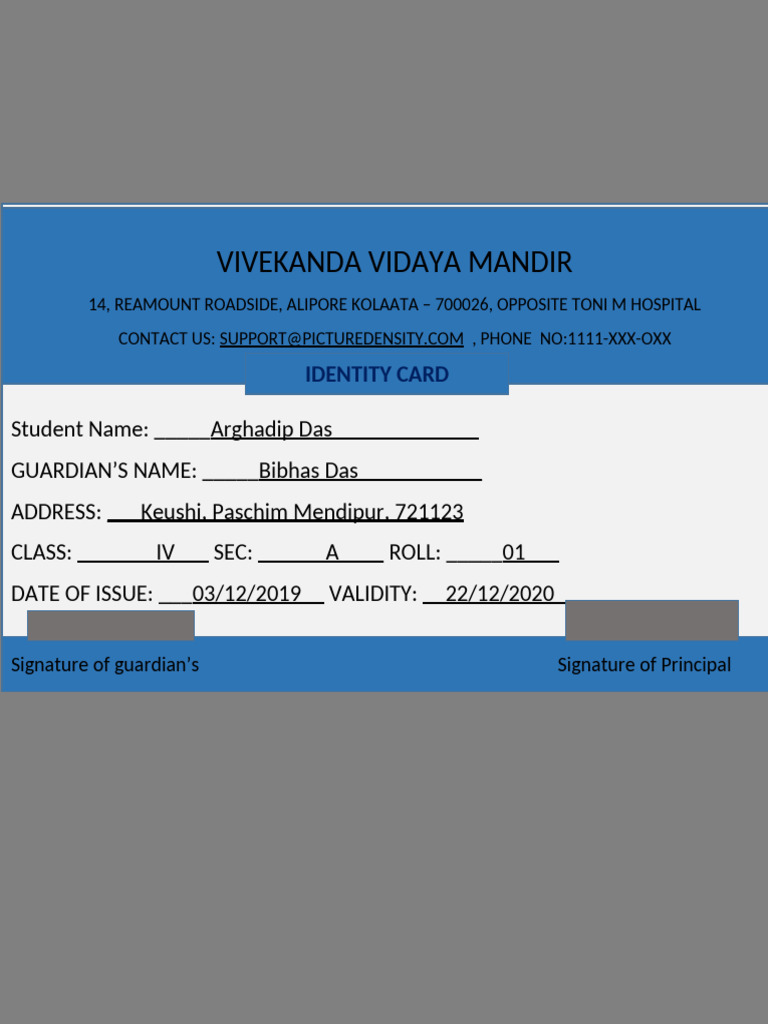 ID CARD BY DK | PDF