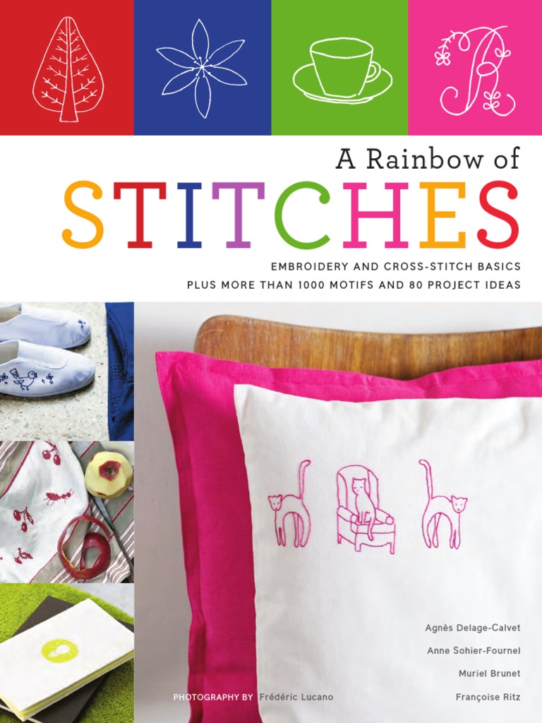 Busts and Cameos From A Rainbow of Stitches | PDF | Embroidery ...