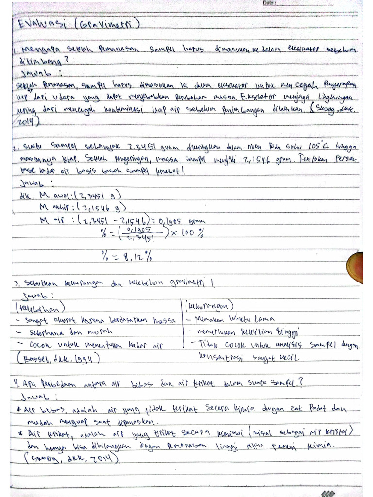 Soal Eval Pert.2 M Hisyam M M 243020037 | PDF