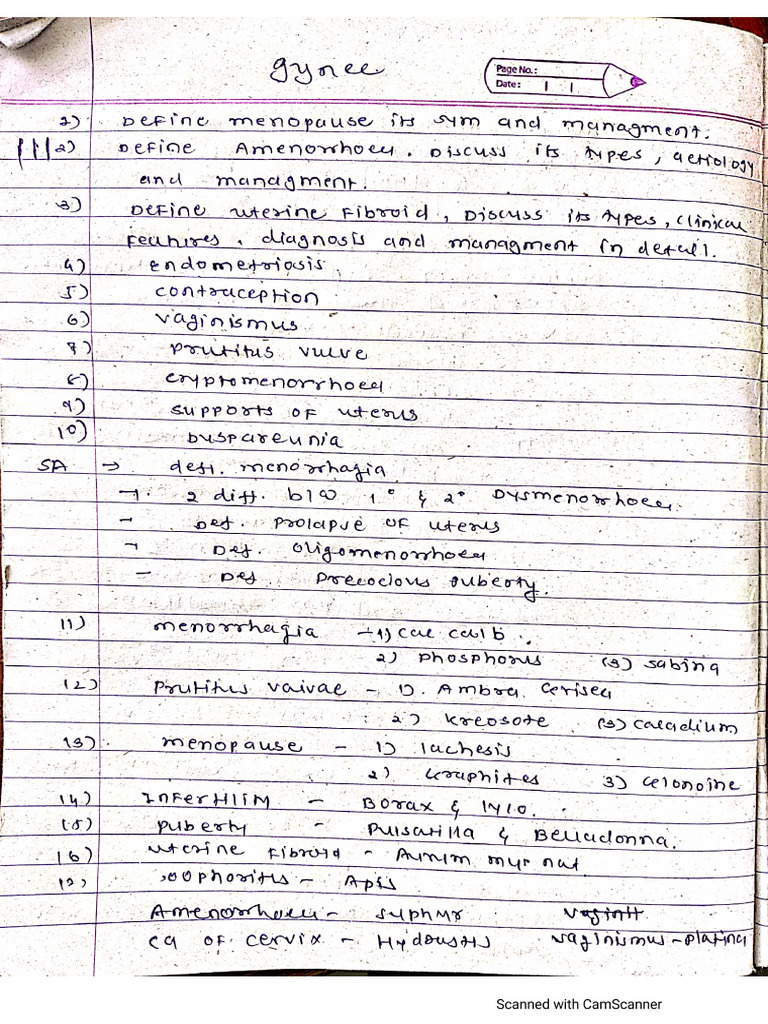 Gynec Terminal Yash | PDF