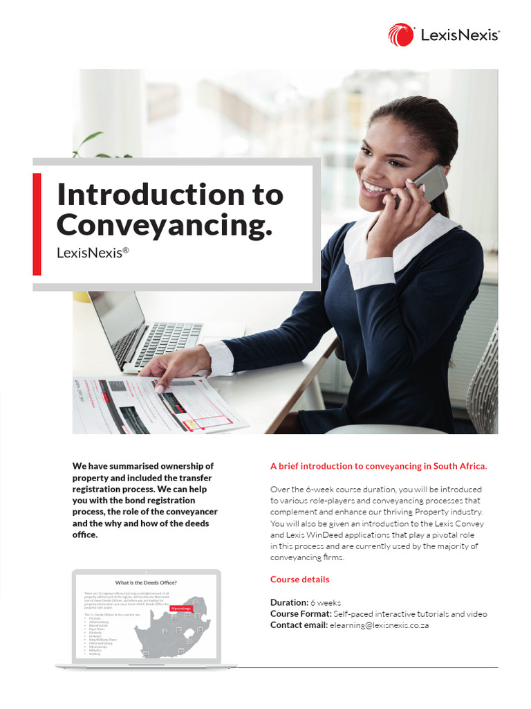 Introduction to Conveyancing Course | PDF | Conveyancing