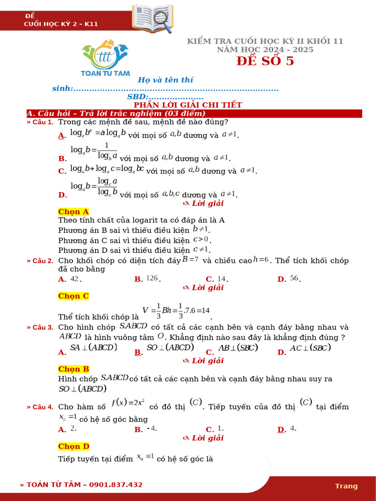 11-KNTT-CK2-ĐỀ 05 (1) | PDF