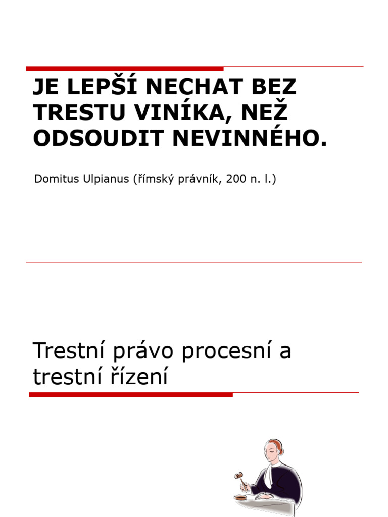 Trestn PR Vo Procesn | PDF
