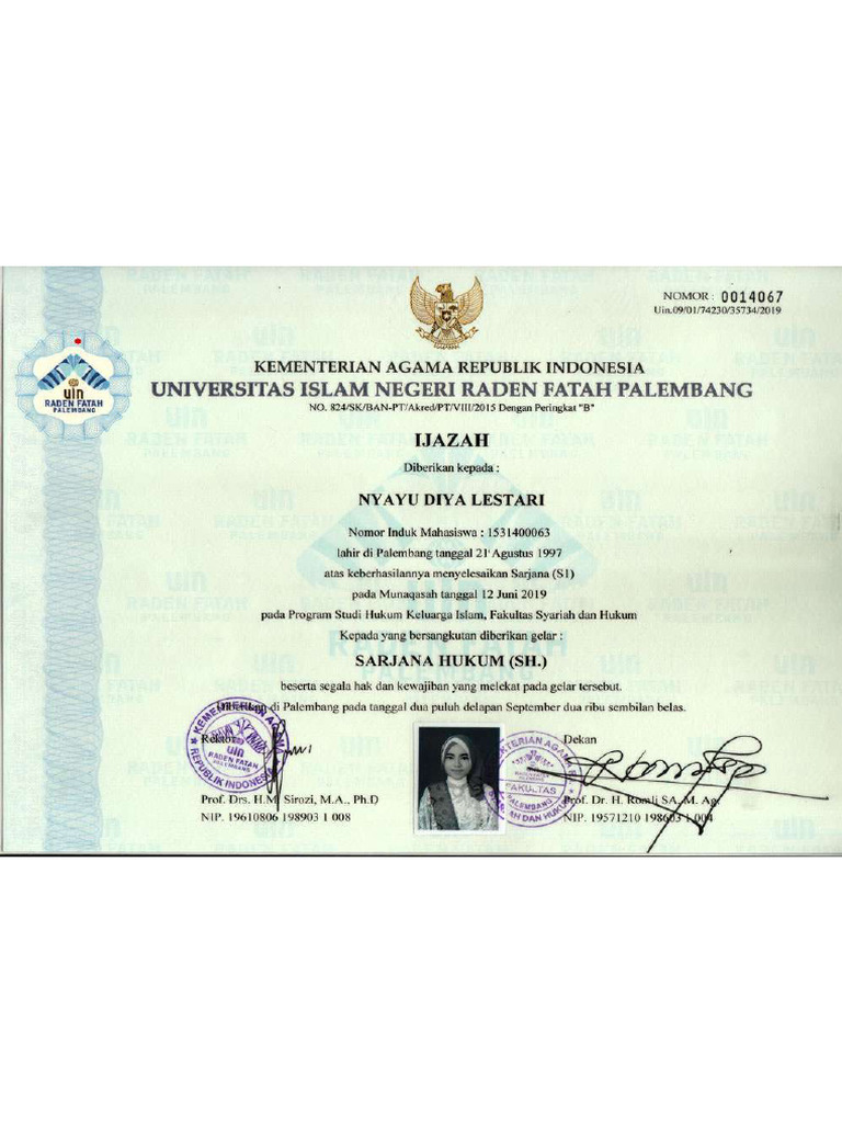 Ijazah PDF | PDF