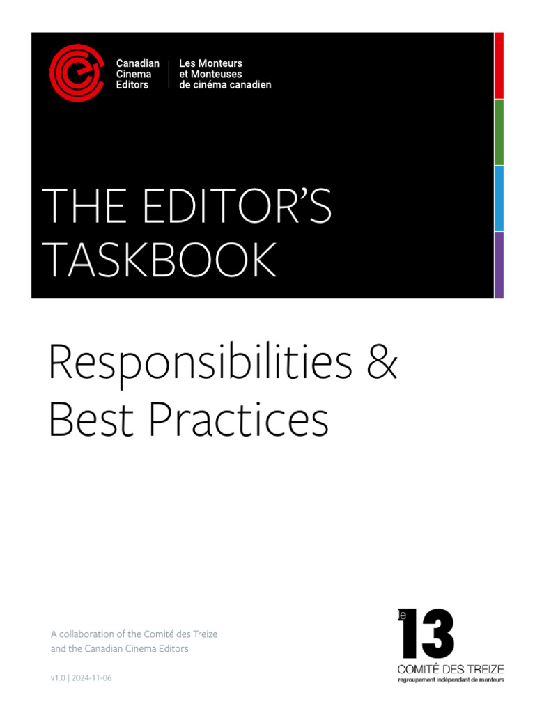 CCE Editors Taskbook EN v1.0 | PDF | Editing