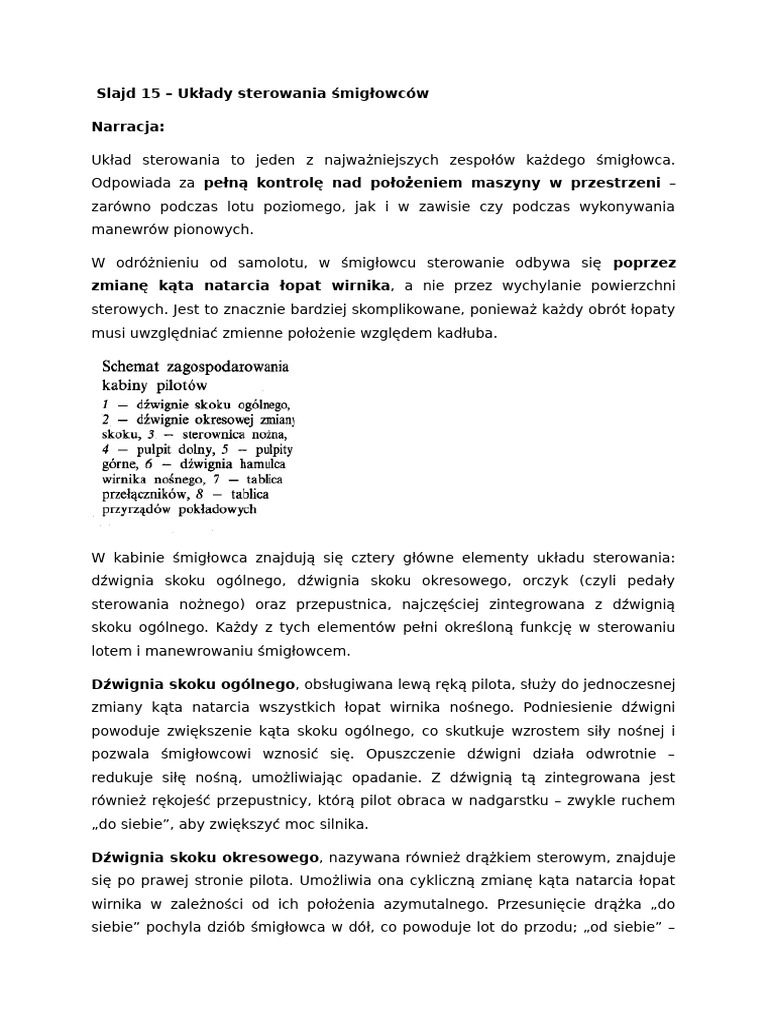 Wiropłaty Skrypt 2 Połowa | PDF