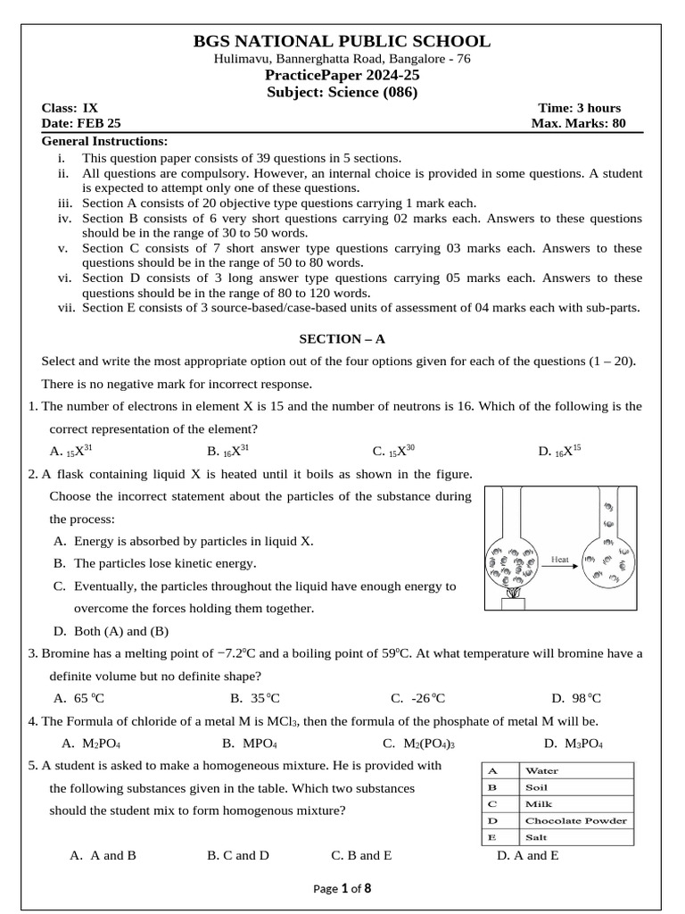 CONLIB IXScienceQPAnnualAssessmentPracticePaperFeb25 20250211161242 ...