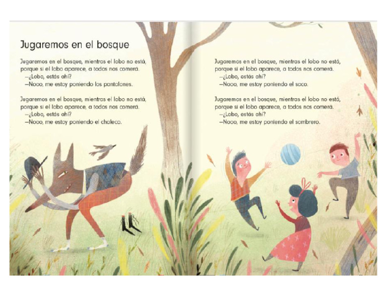 Lectura 8 Jugaremos en El Bosque | PDF