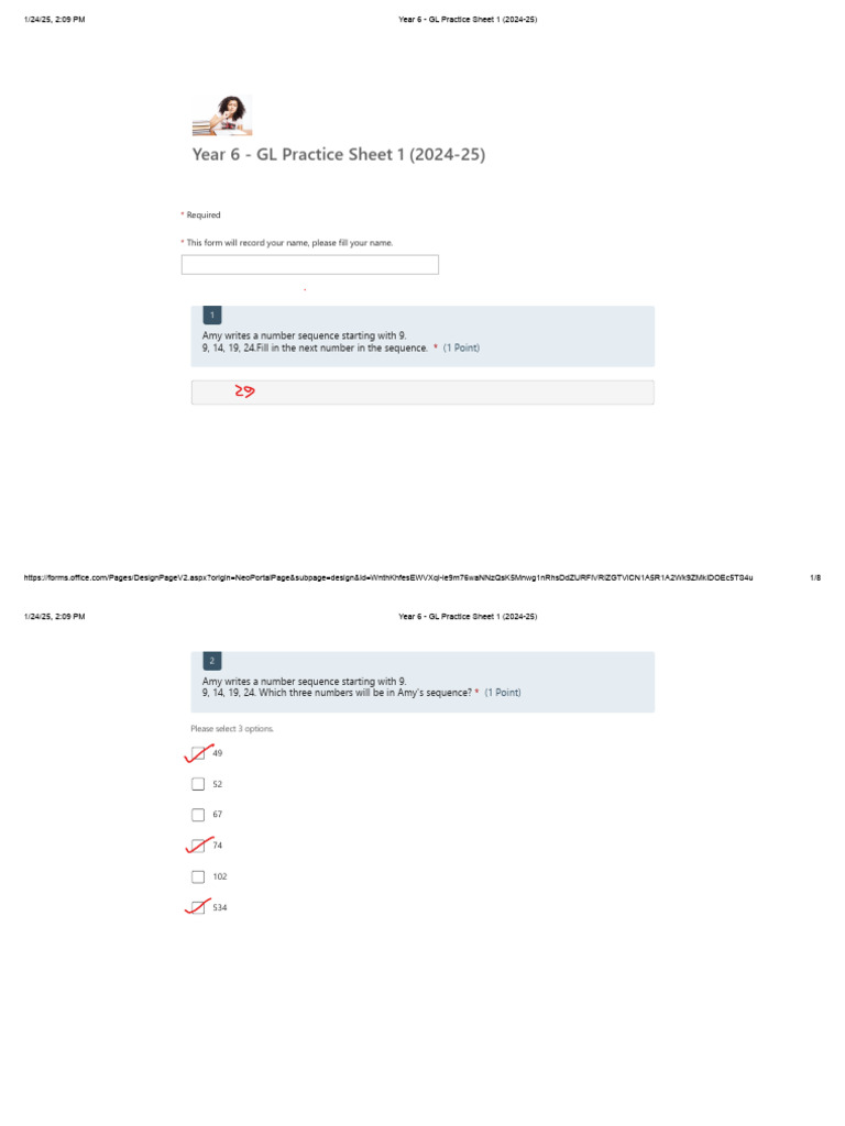 GL Practice Sheet 1 | PDF