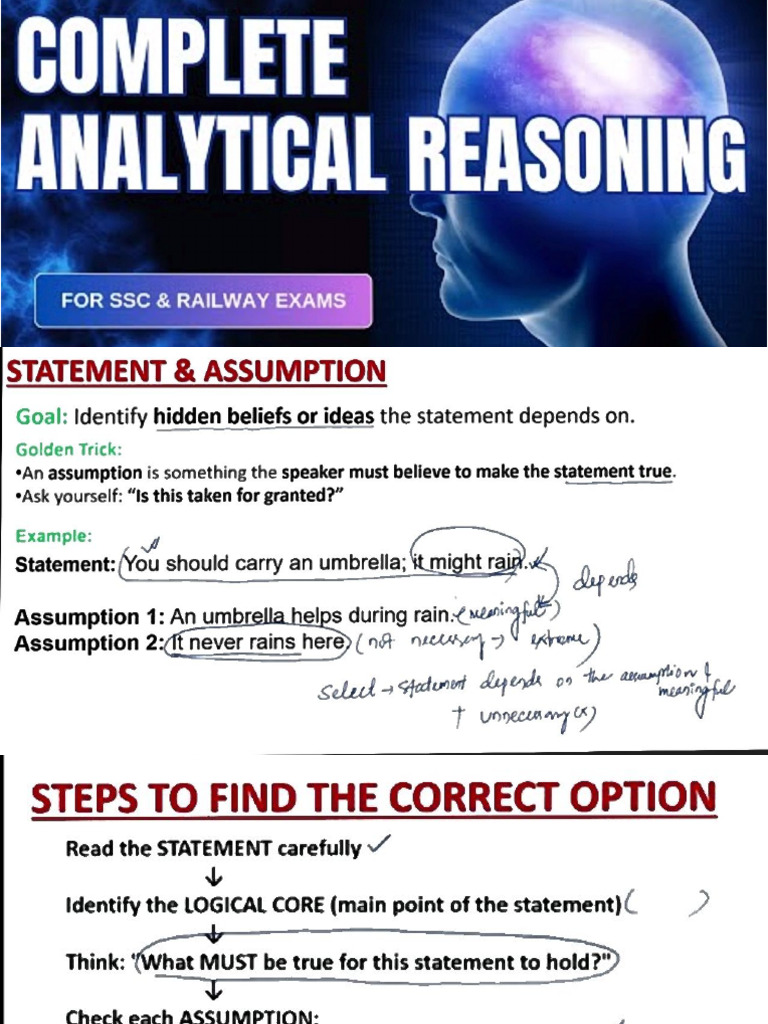 Analytical Reasoning | PDF
