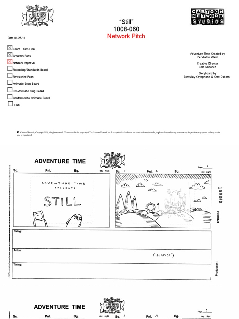 "Still" Storyboard | PDF | Home & Garden | Young Adult