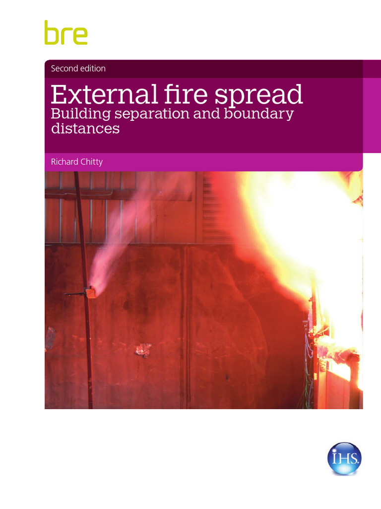 External Fire Spread: Building Distances | PDF | Fires | Combustion