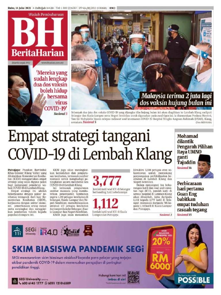 BeritaHarian 14july | PDF