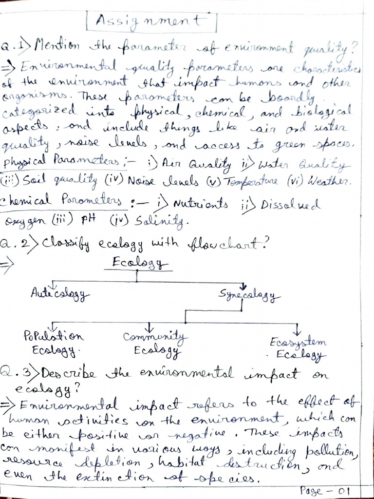 EVS Assignment | PDF