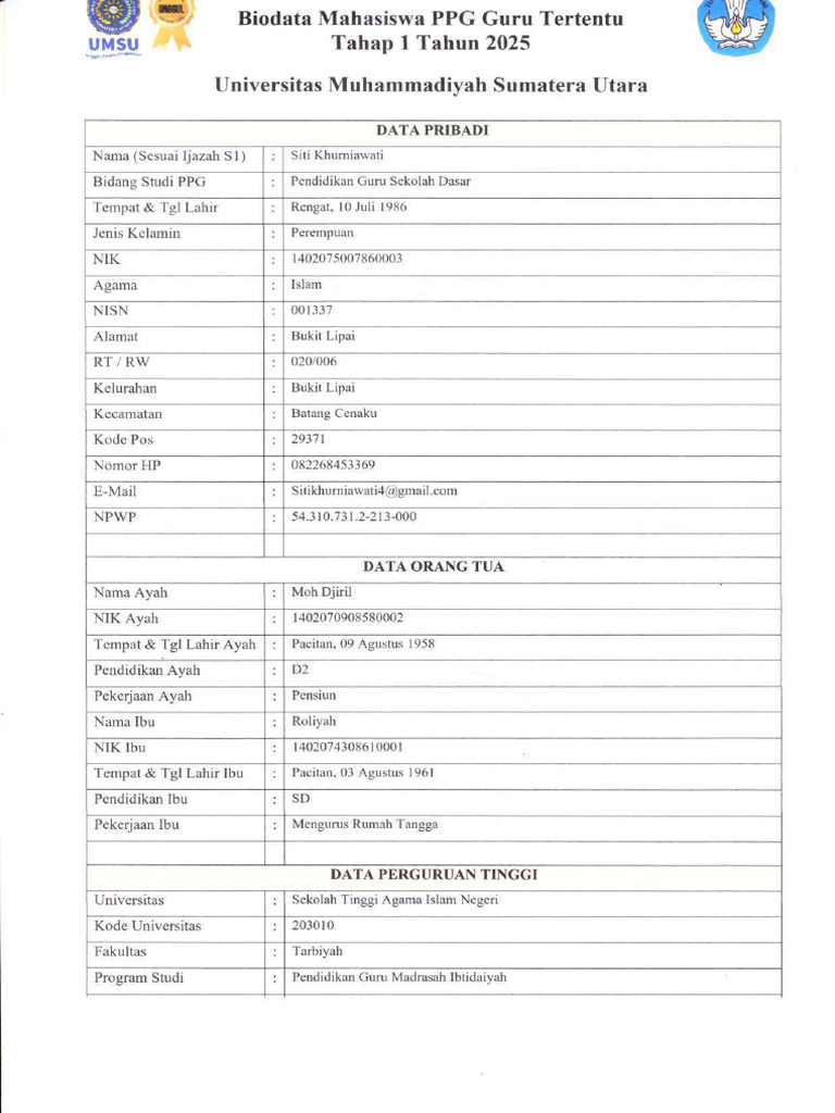 BIO DATA - Compressed (1) - Compressed - Compressed | PDF