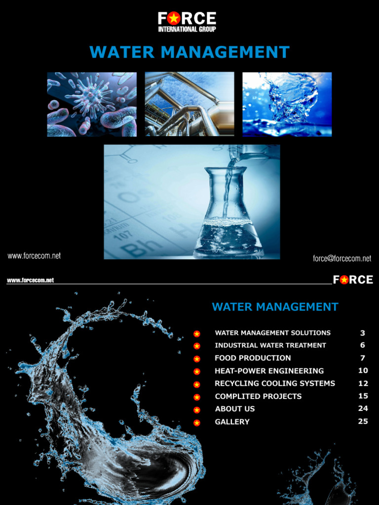 Comprehensive Water Management Solutions | PDF | Water | Water Treatment