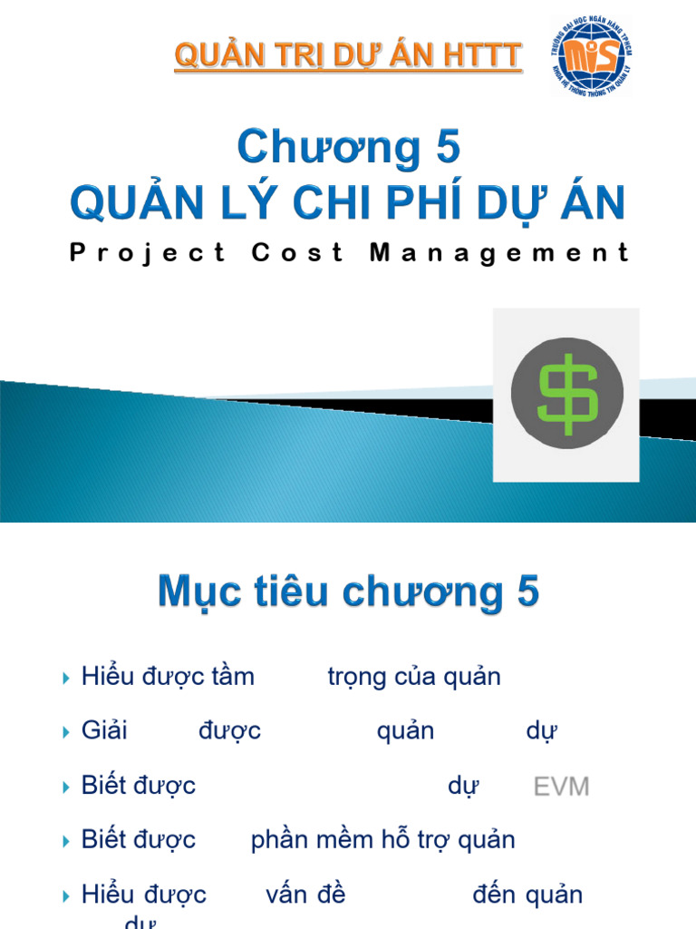 Chuong05-ITPM-C07 Project Cost Management VI V2 | PDF