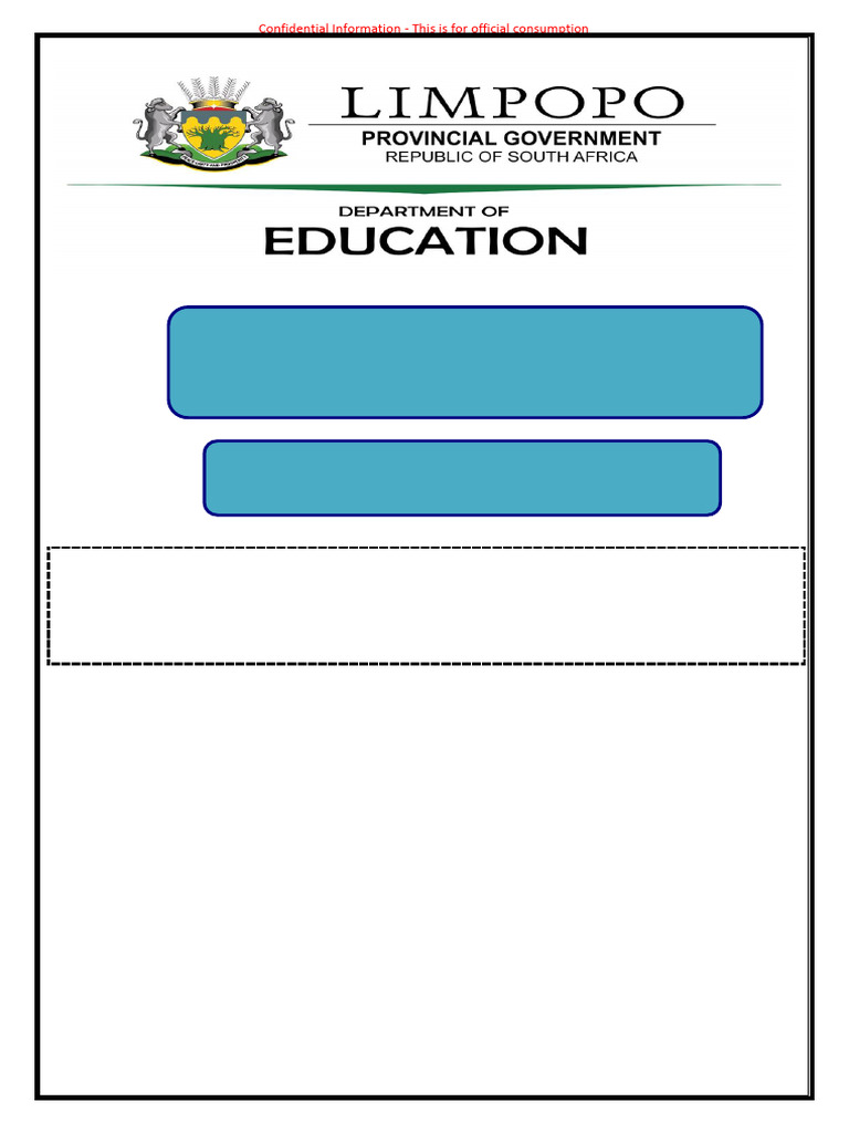 2023 - GR 11 - Term 2 - P 1 - Limpopo ENG | PDF