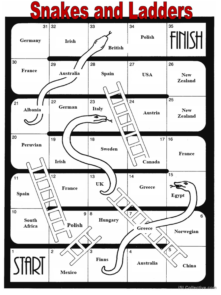 Snakes and Ladders | PDF