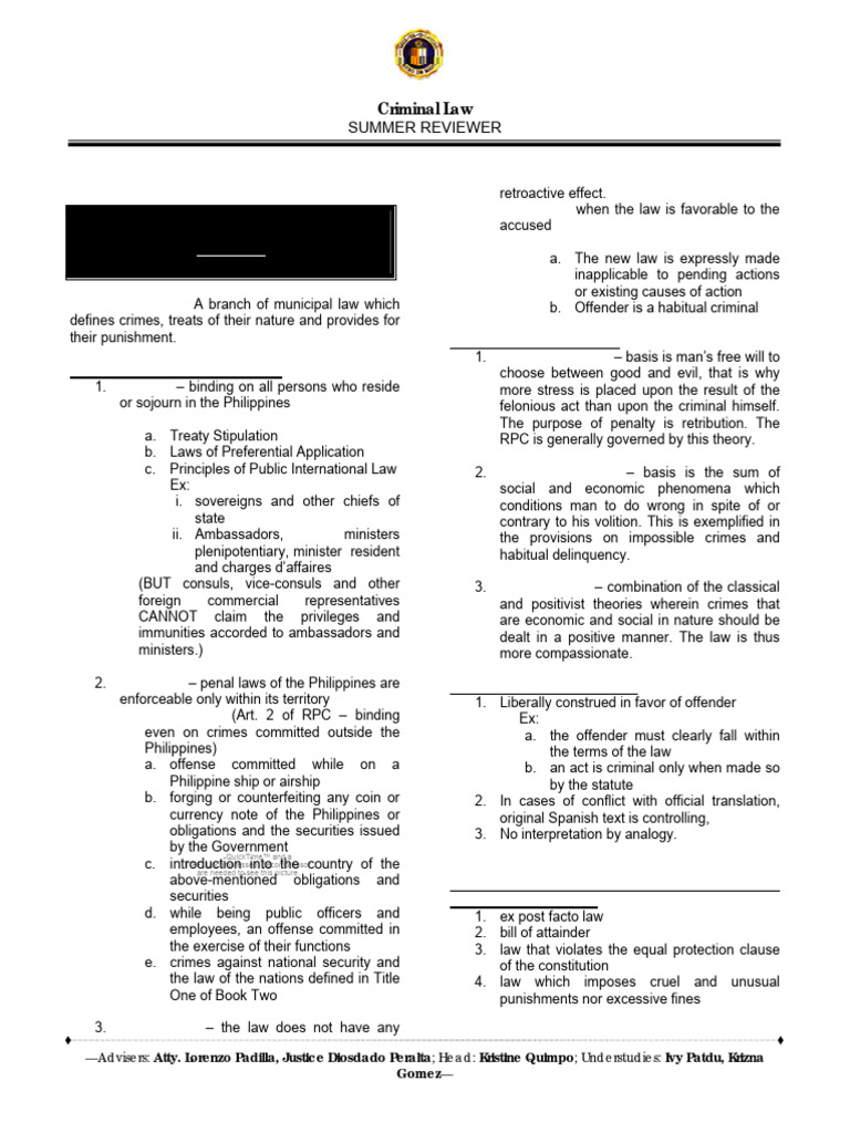 Reviewer | PDF | Crimes | Crime & Violence