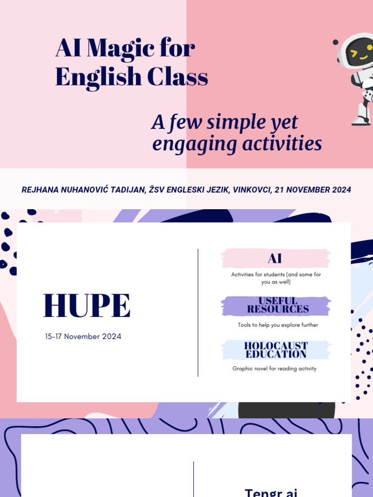 AI Magic For English Class | PDF | Human Communication