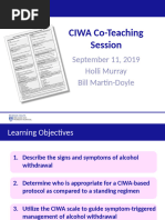 Ciwa Ar Chart | PDF | Medicine | Psychoactive Drugs