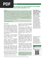 WHO Infection Control Risk Assessment Tool | PDF