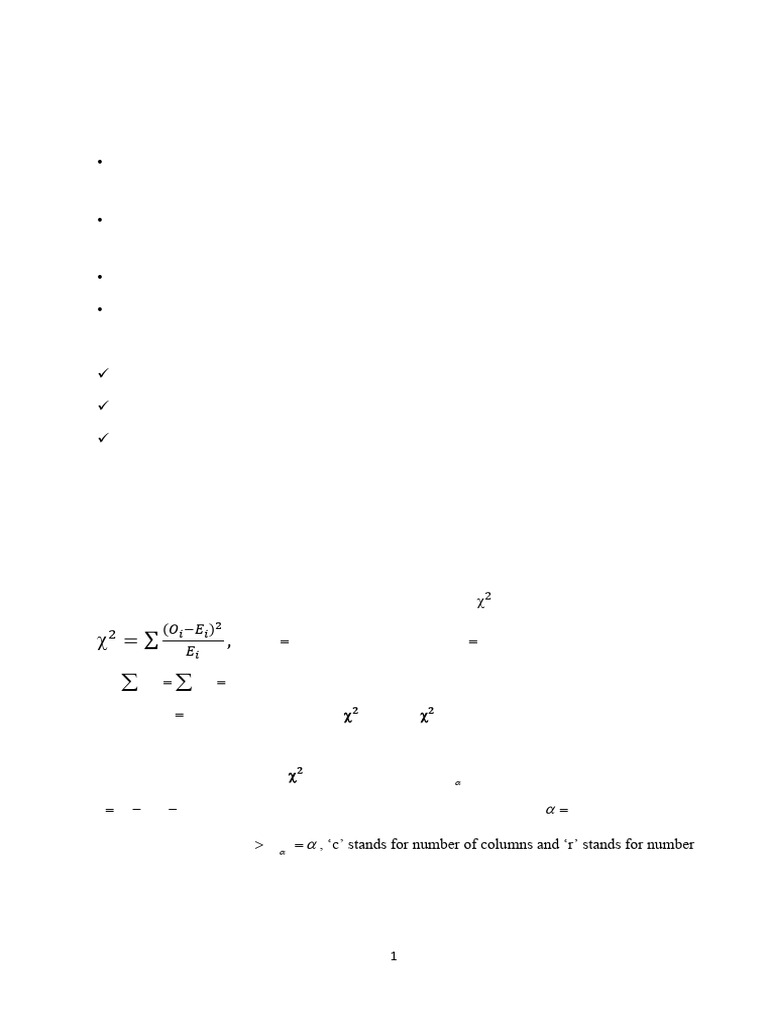 Chi Squaredistributions | PDF | Chi Squared Test | Poisson Distribution