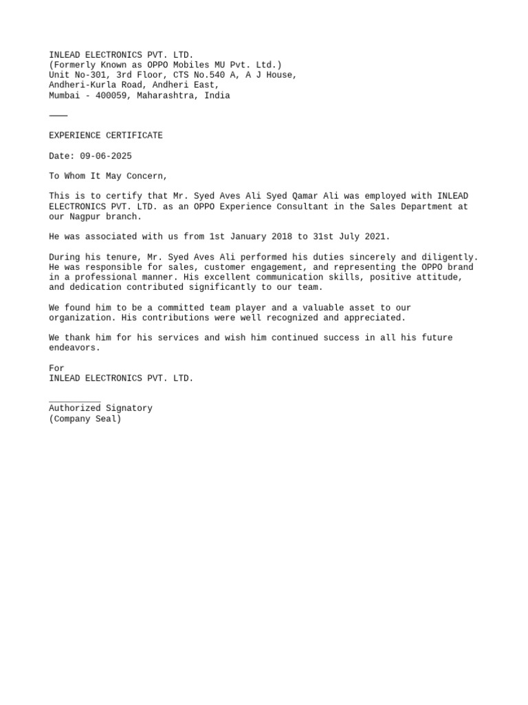 Inlead Electronics Pvt. Ltd. | PDF