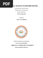 Industrial Training Report: Electrical Maintenance | PDF | Learning ...