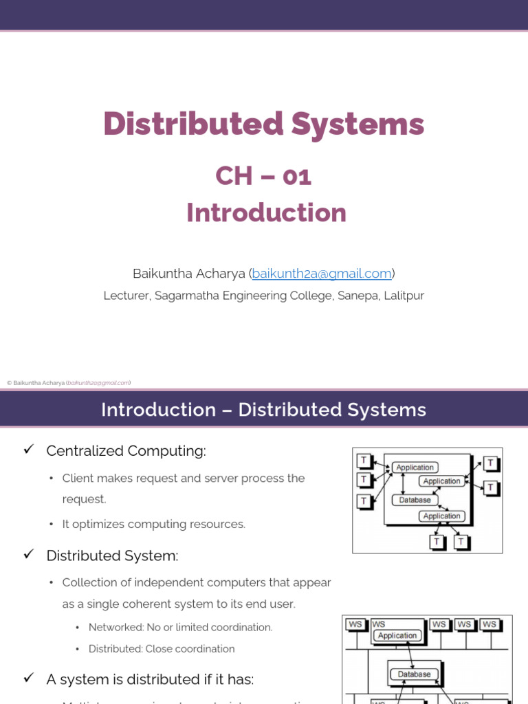 CH-01 Introduction | PDF | Client–Server Model | Cloud Computing