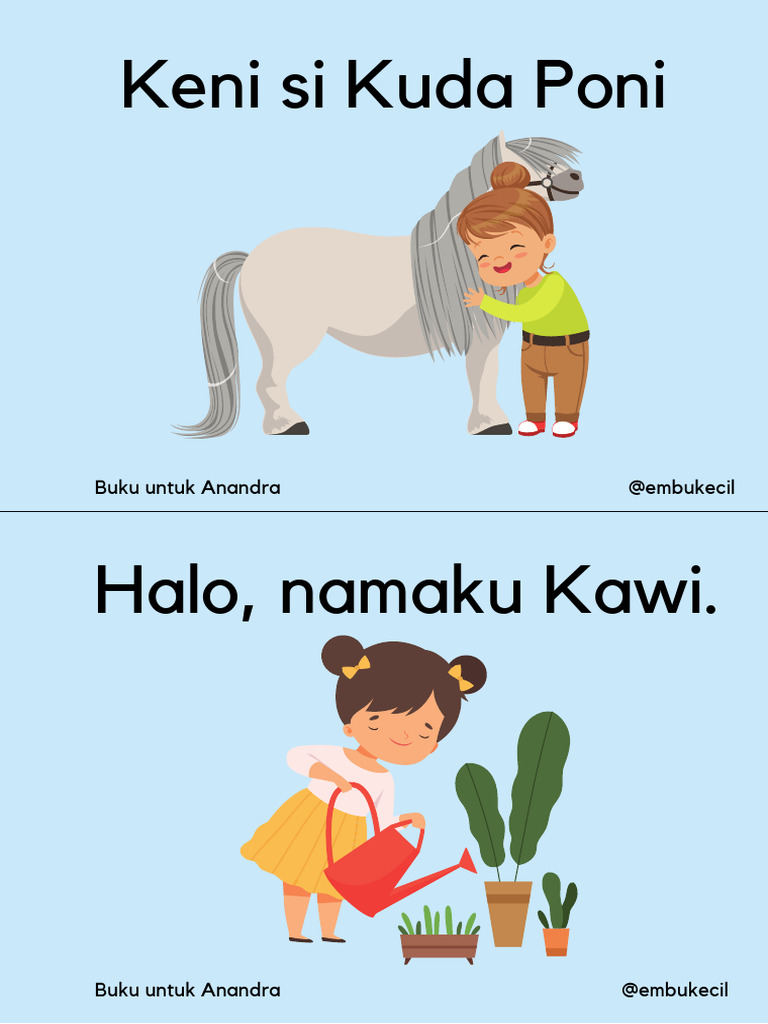 Buku Cerita - Keni Si Kuda Poni | PDF