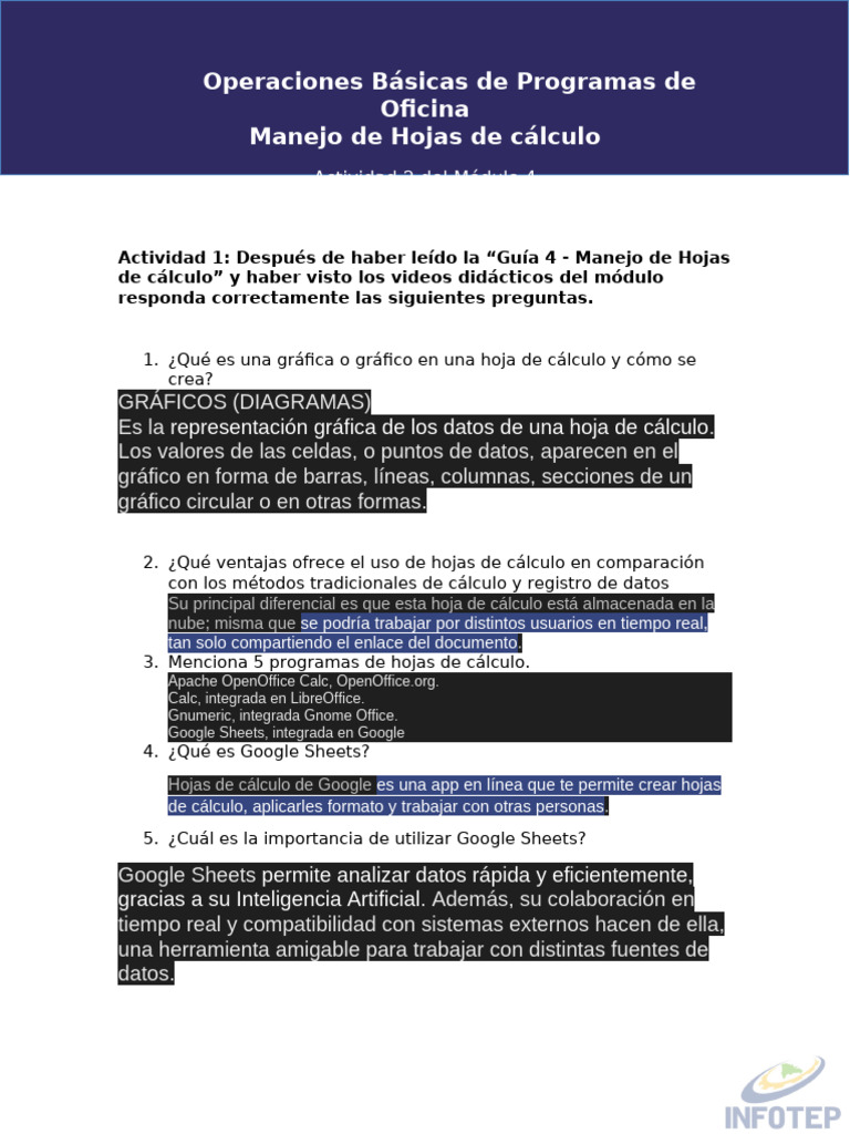 Actividad 2 - Modulo 4 | PDF