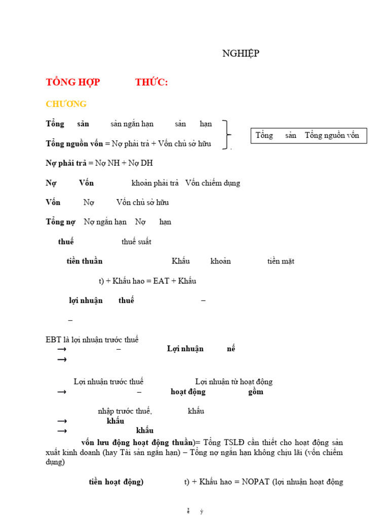 Tong Hop | PDF