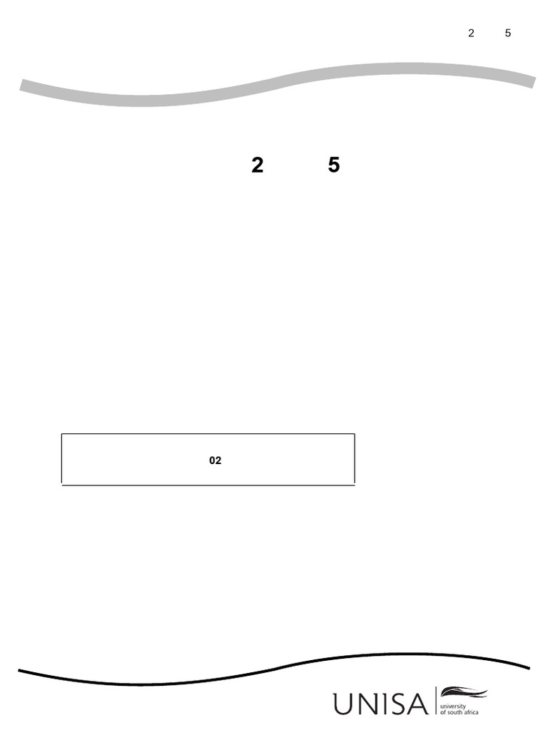 STA1505 Assignment 2 - 2025 | PDF | Statistical Analysis | Teaching ...