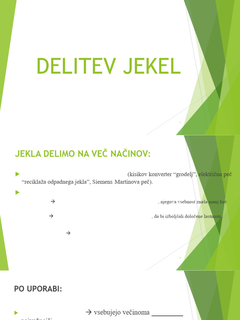 Delitev Jekel | PDF